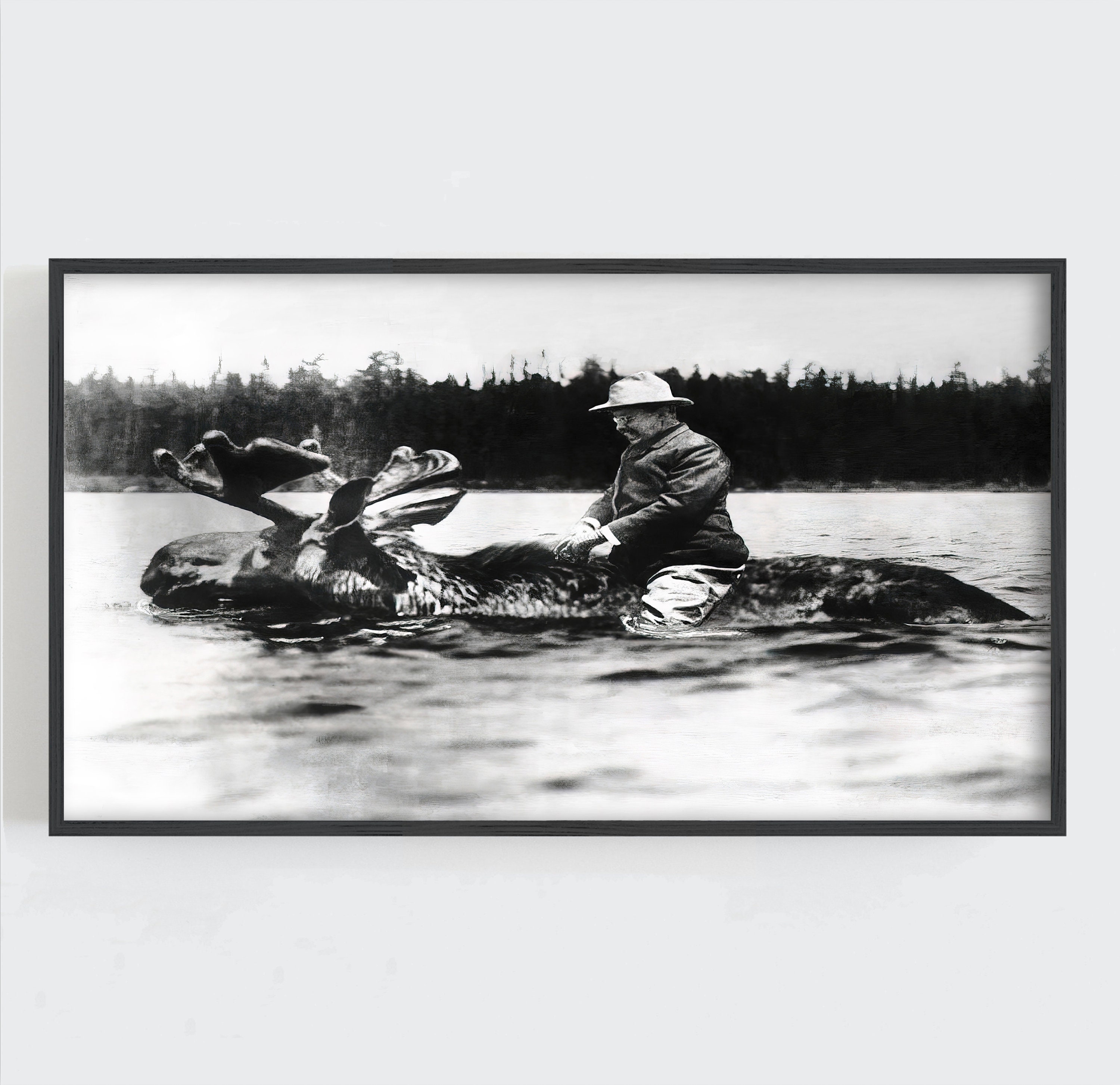 Did Teddy Roosevelt Ride A Moose