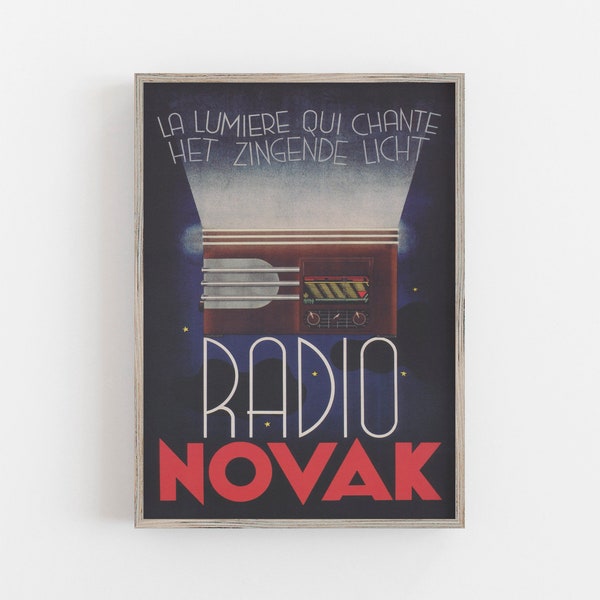 Art Deco Radio - Etsy