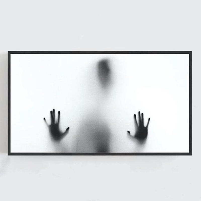 Black Scary Figure - Etsy