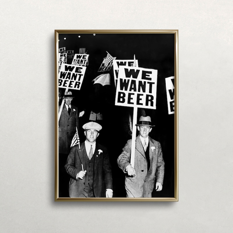 Prohibition Era Sign - Etsy