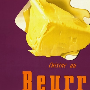 Butter Wall Art, Vintage Wall Art, Butter Board Art, Colorful Wall Art ...