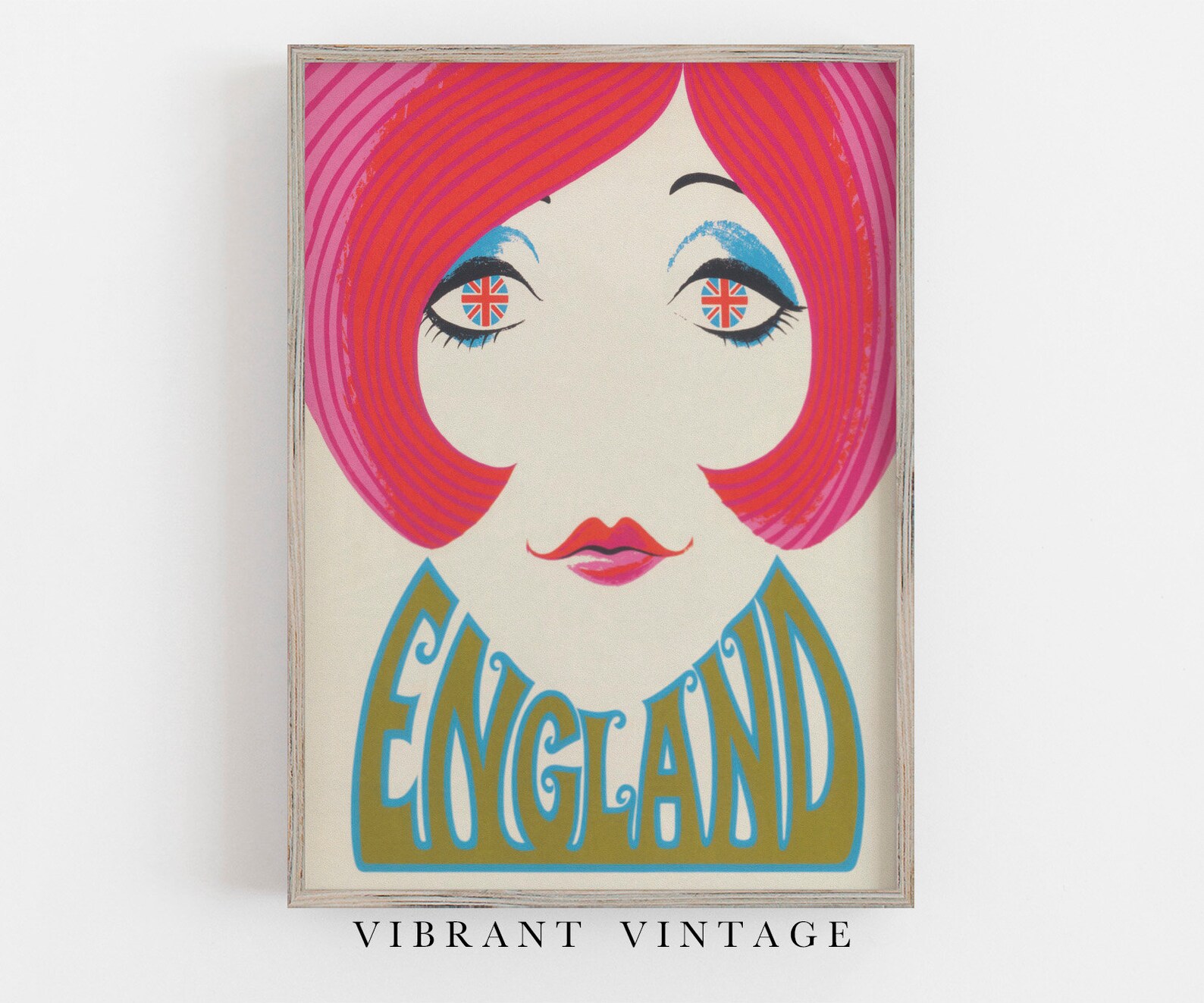 England Travel Print Vintage Travel Poster PRINTABLE Art - Etsy