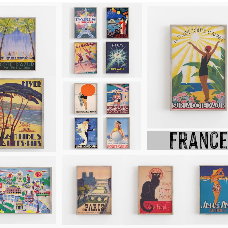 French Wall Art - Etsy