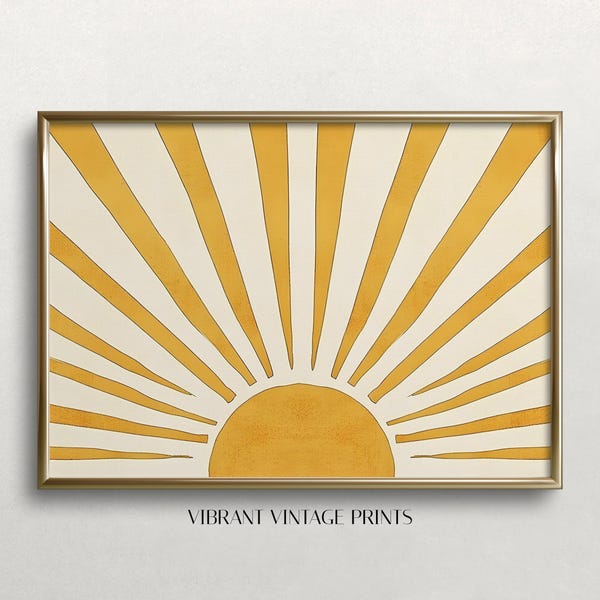 Sunrise Art Print - Etsy
