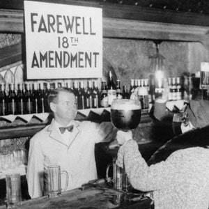 Prohibition Ends Vintage Art Print: Bar Wall Decor (digital Download ...