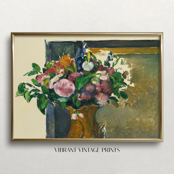 Muted Floral Print - Etsy