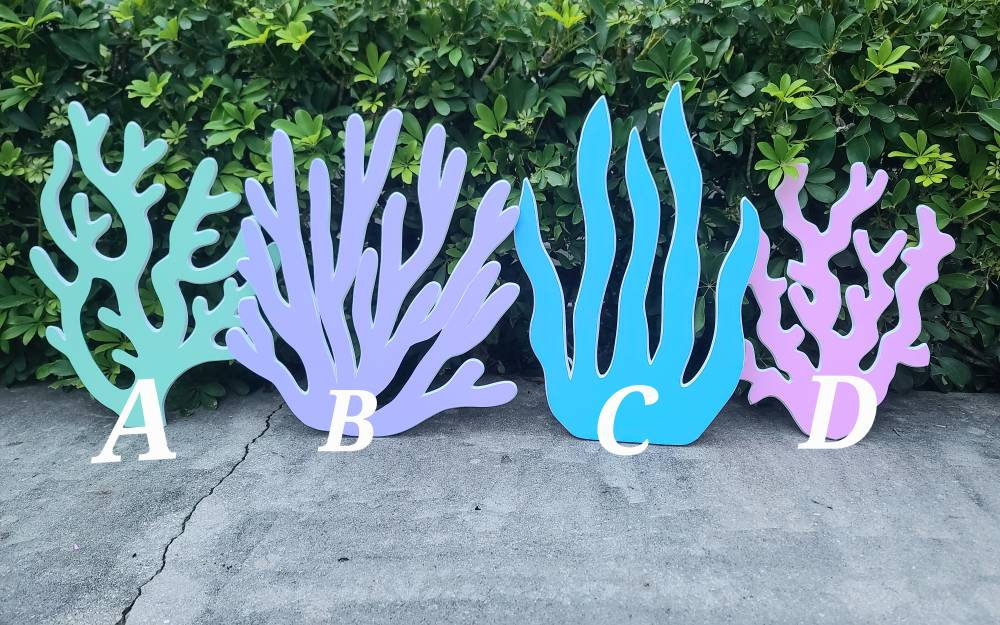 Under the Sea Cutouts/under the Sea Corals/under the Sea Decorations ...
