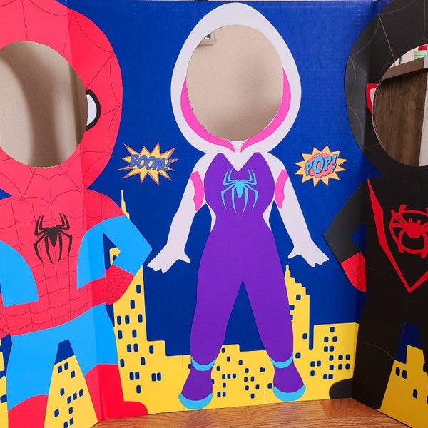 Superhero Photobooth - Etsy