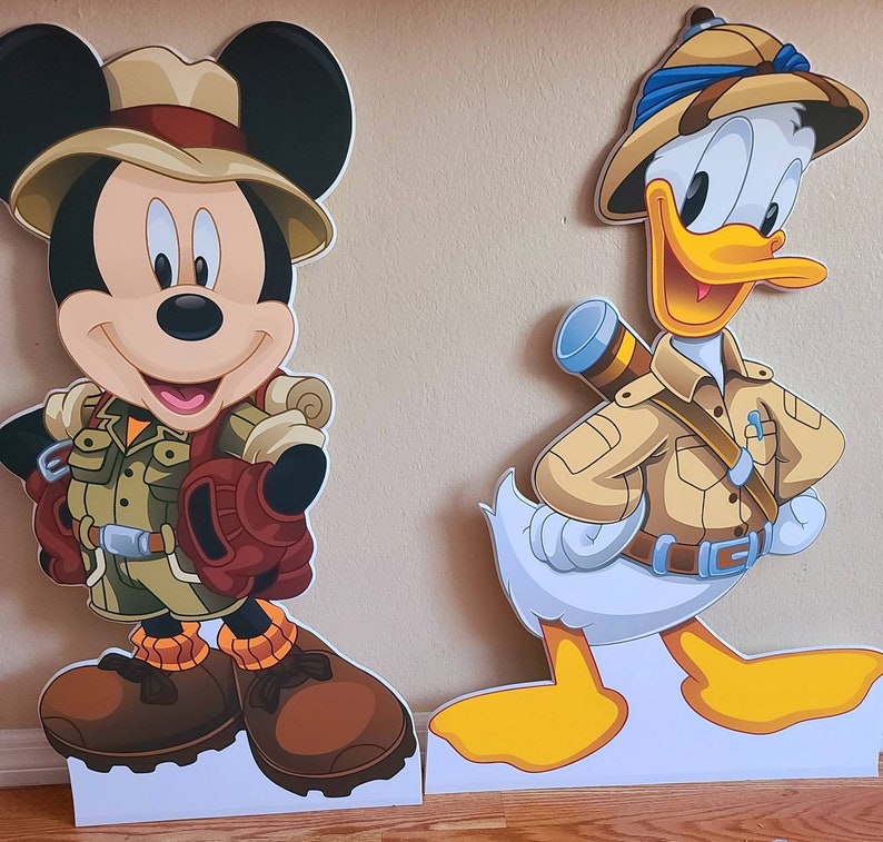 Safari Standee/ Mouse Safari/ Safari Party/ Safari Decorations/safari ...