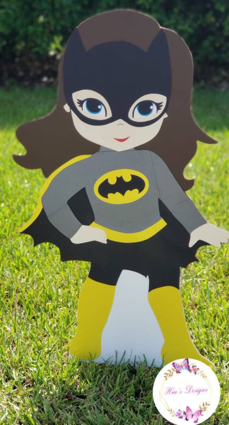 Batgirl props batgirl standee batgirl cutouts batgirl stand | Etsy