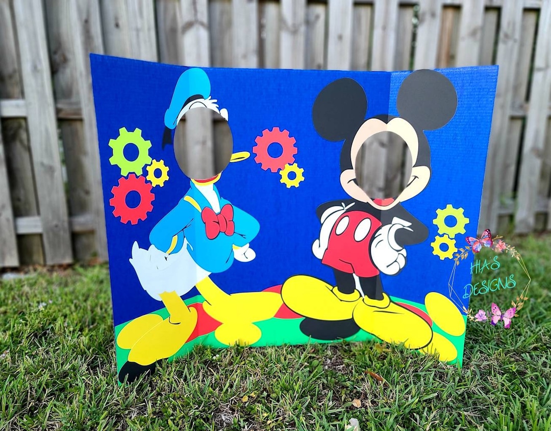 Mickey Photobooth /mickey Mouse Photo Props/mickey Decorations Mickey ...