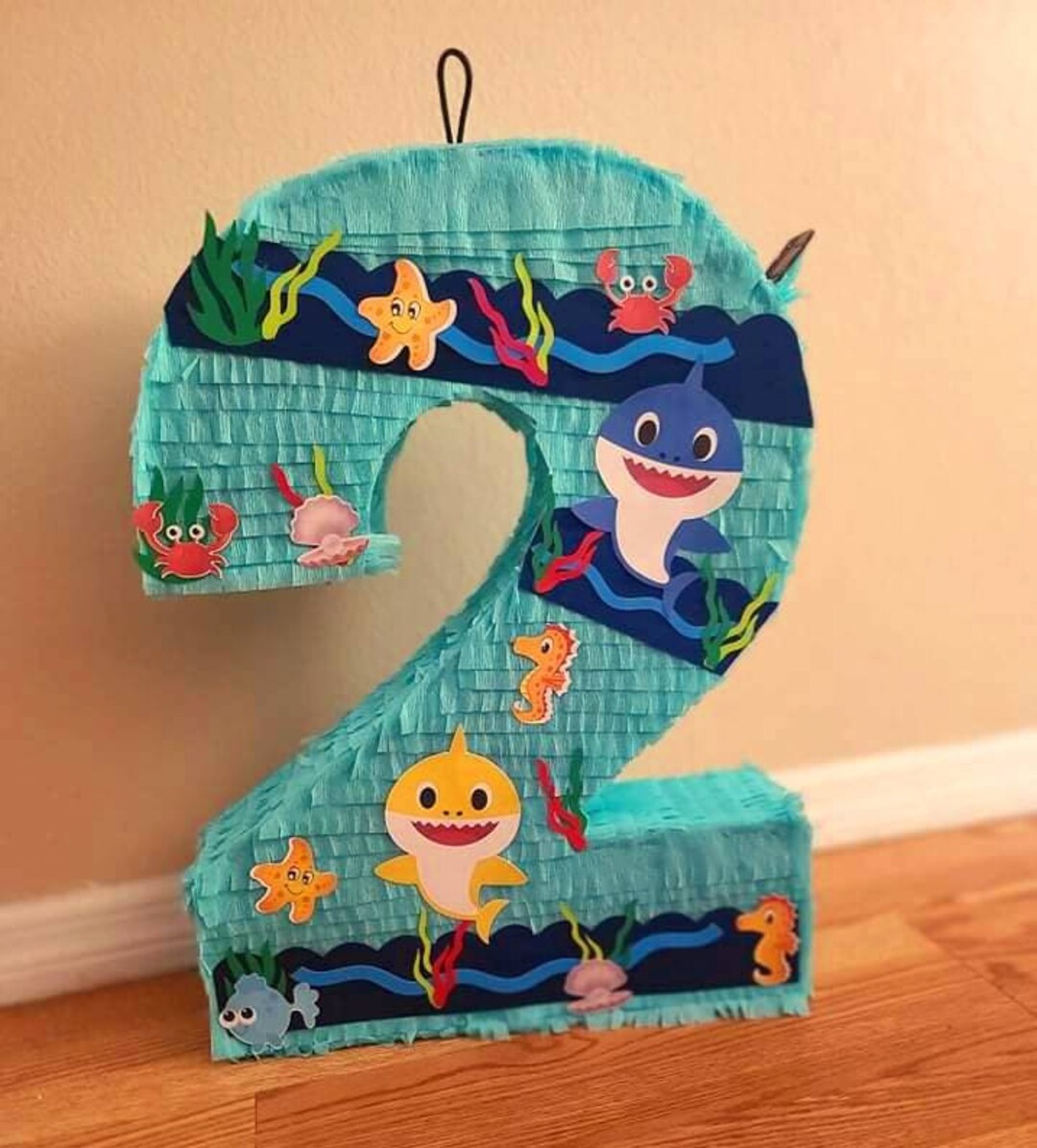 Shark Piñata/ Shark Decorations/baby Shark Party/ Baby Shark / - Etsy