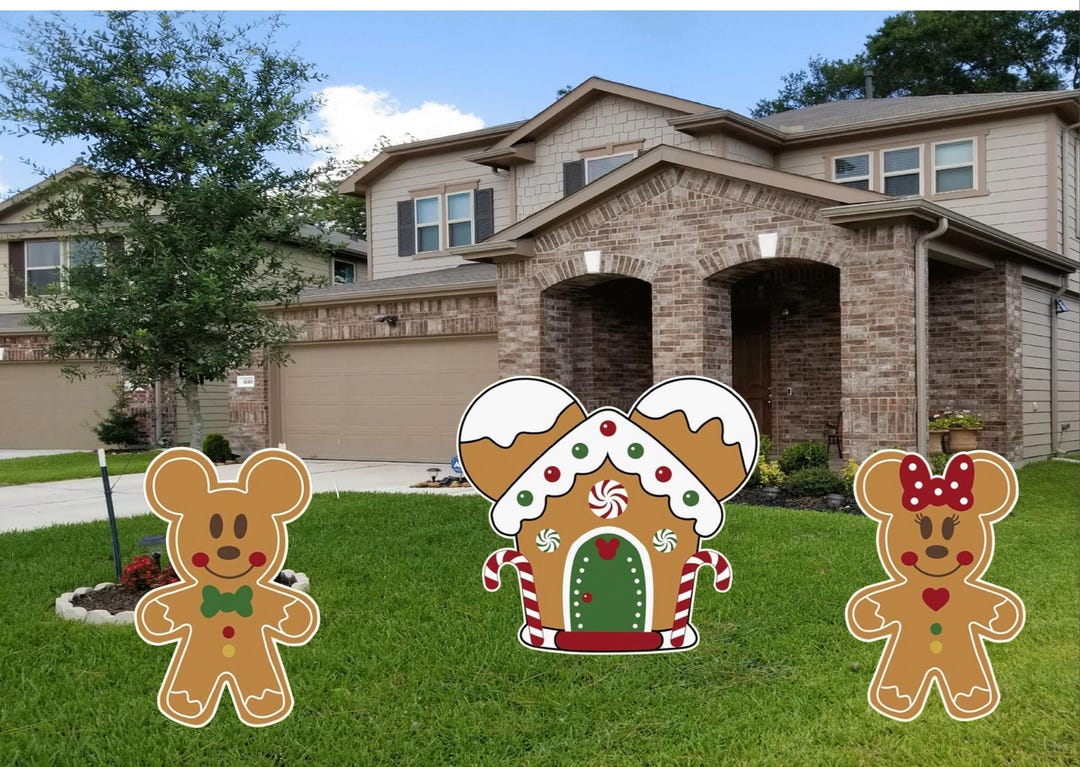 Christmas Props- Mouse Christmas Party Props/ Christmas Theme Standee ...