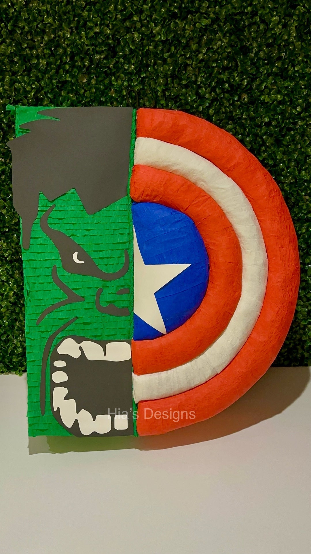 Hulk Piñata - Half Green Monster Half Spider Head Piñata- Green Monster ...