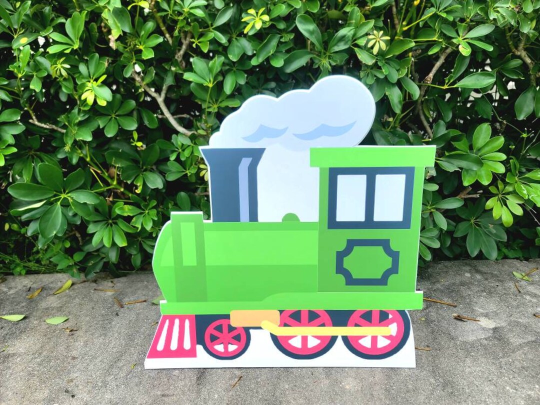 Train Standee/ Train Cutouts/ Train Decorations/ Train Birthday/ Train ...