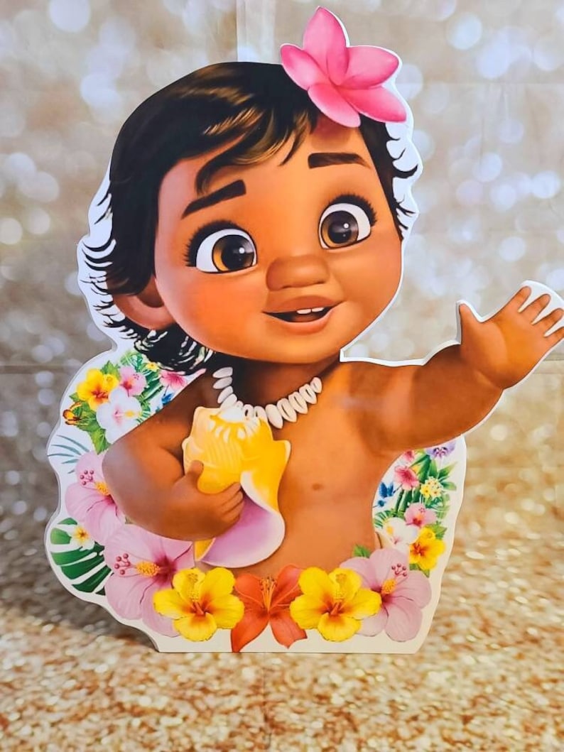 Moana standee/ moana stand ups /moana baby cutouts/ party - Etsy.de
