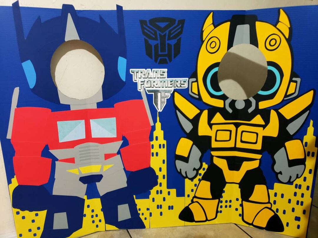 Transformers Standup/transformers Photobooth/ Transformers Props ...
