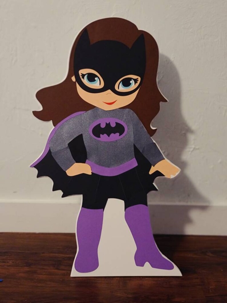 Batgirl props batgirl standee batgirl cutouts batgirl stand | Etsy