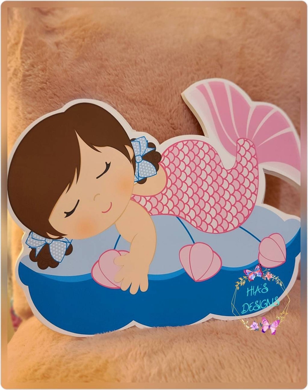 Mermaid Standees/ Mermaid Decorations/mermaid Signs/ Mermaid Party ...