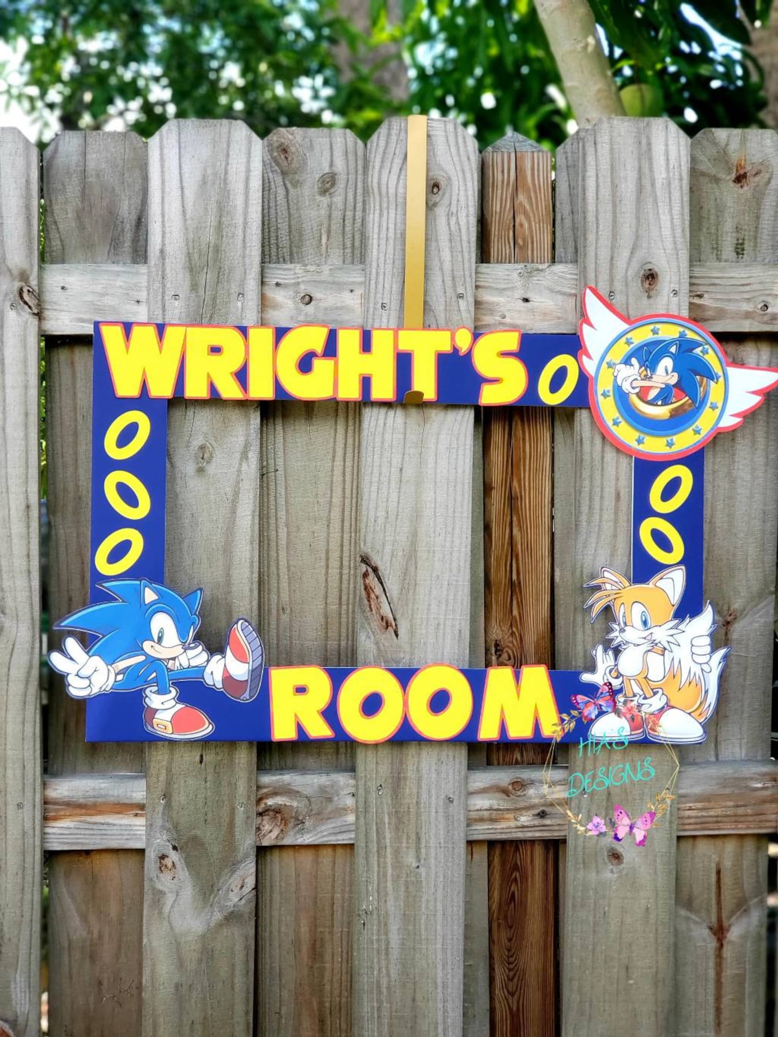 Sonic the Hedgehog Photo Prop Frame /sonic Props / Sonic | Etsy India