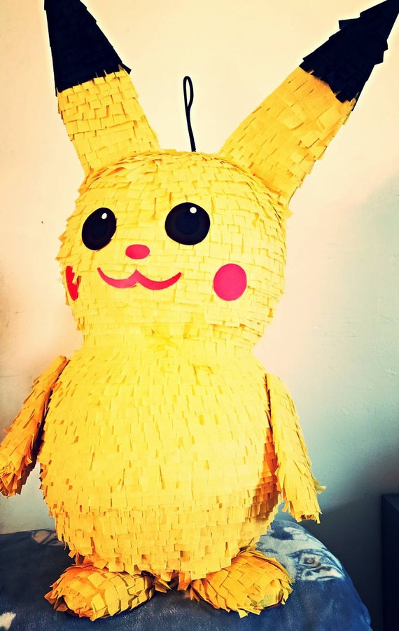 Pikachu Piñata Pokemon party decorations | Etsy