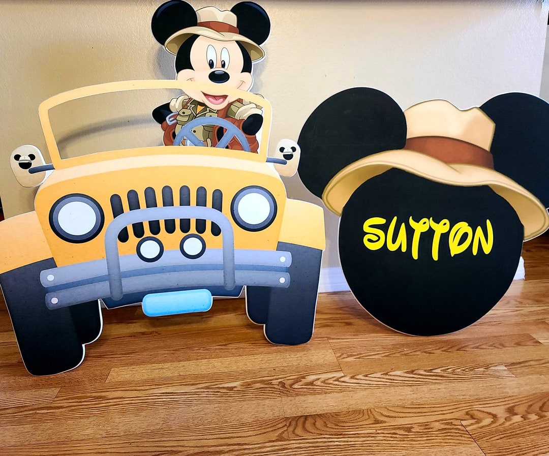 Ready to Ship Safari Standee/ Mouse Safari/ Safari Party/ Safari ...