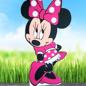 Girl Mouse Stands, Mouse Standees/ Mouse Standee Party Props Mouse ...