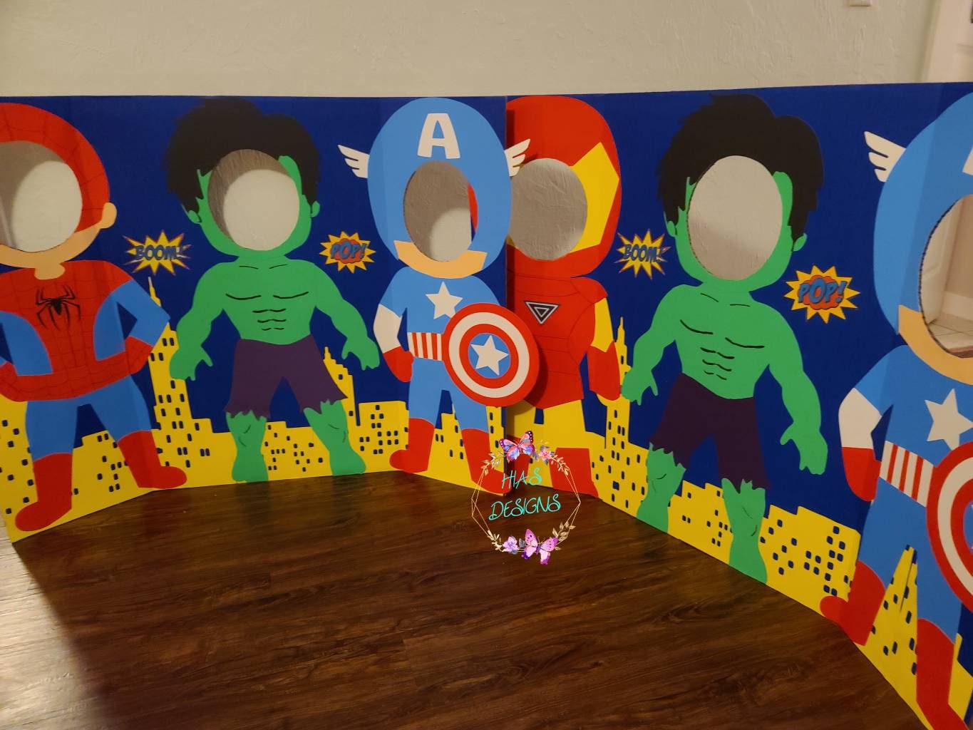 Superheroes Photobooth /superhero Photobooth Props Superheros Party ...