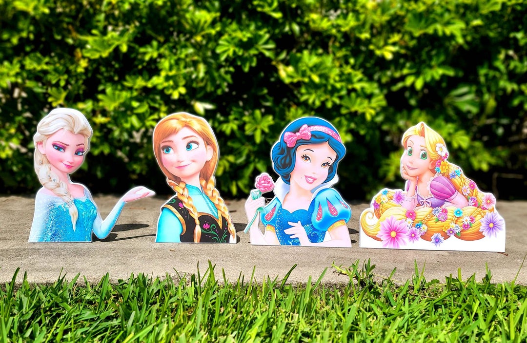 Princess Table Top Decor Cutouts / Princess Centerpieces/princess ...