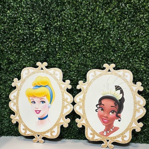 Princess Cutouts / Princess Centerpieces/princess Standee /princes ...