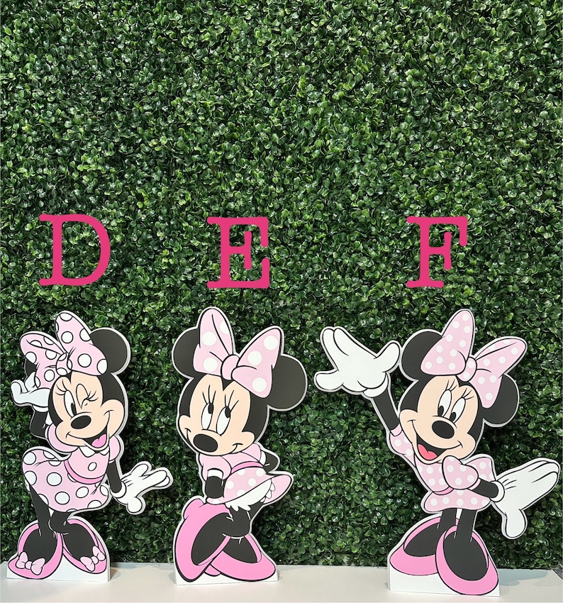 Mouse Stands, Mouse Standees/ Mouse Standee Party Props Mouse Stand Up ...