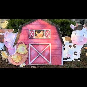 Farm Animals /farm Animals Props /barn Props /barn Cutouts /the Farm ...