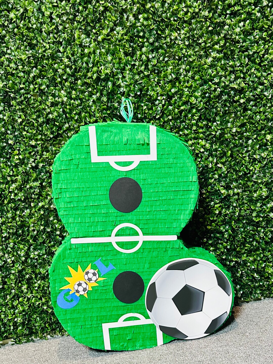 Soccer Number Piñata Sport Piñata/ Soccer Piñata Soccer Decorations ...