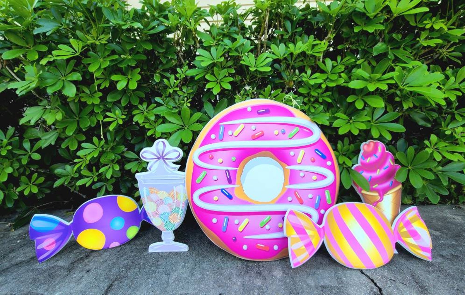 Candyland Cutouts/ Candyland Decorations /candyland Birthday / - Etsy