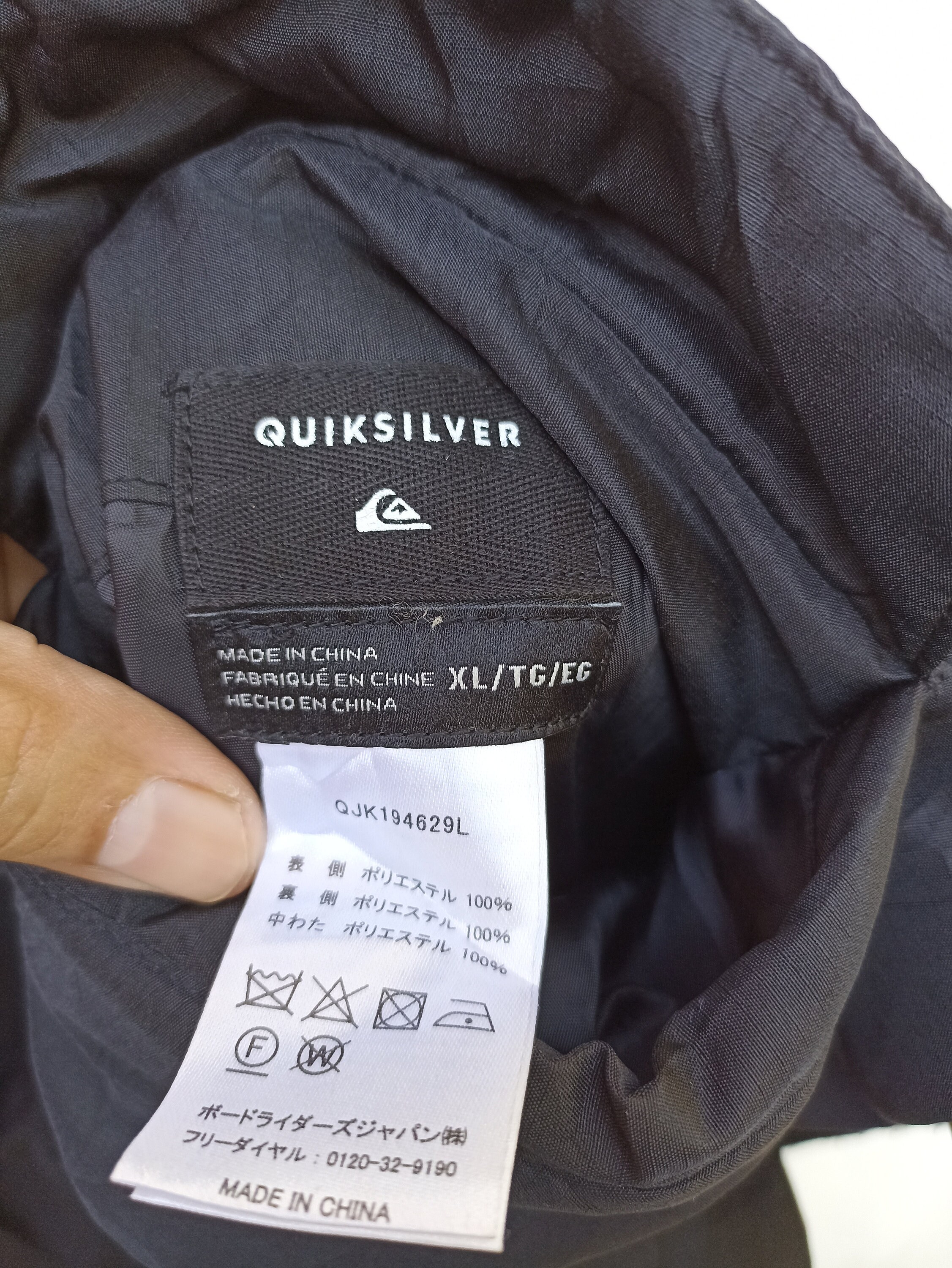 Vintage Quiksilver Jacket Riversible Sweater Quicksilver Bombers XL ...