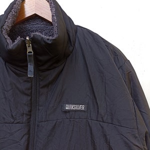 Vintage Quiksilver Jacket Riversible Sweater Quicksilver Bombers XL ...