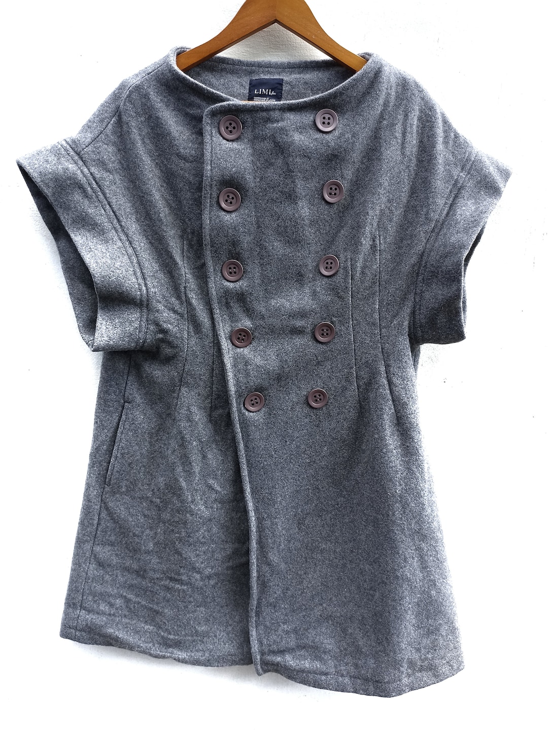 Limi Feu Jacket Wool by Yohji Yamamoto for Woman - Etsy