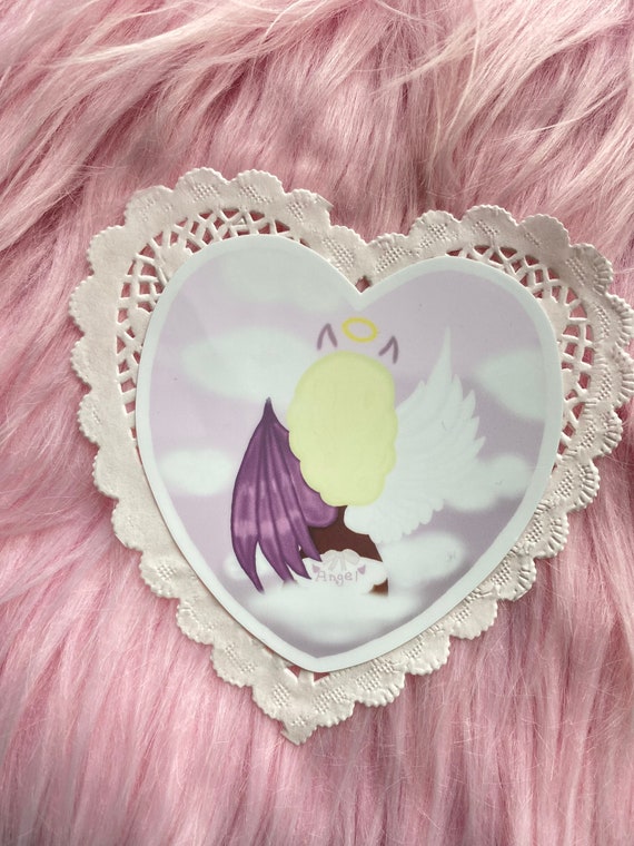 Fallen Angel Sticker | Etsy
