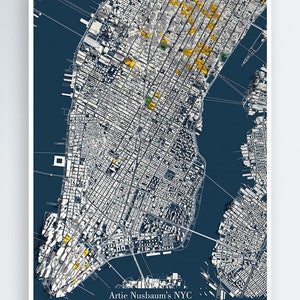 Printable Newyork City Prints City Layout of New York - Etsy