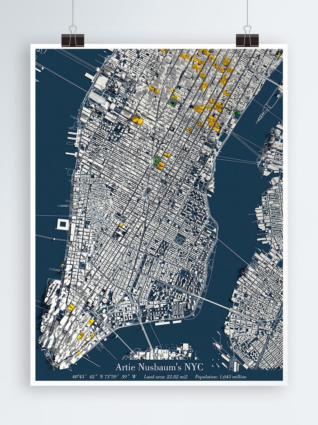 Printable Newyork City Prints City Layout of New York - Etsy