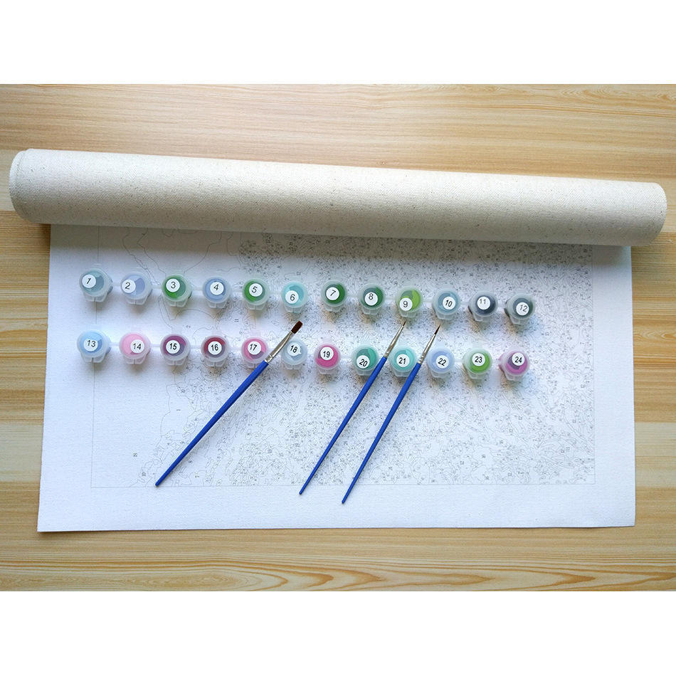 Abstract World Map painting/ Paint By Number World Map/ | Etsy