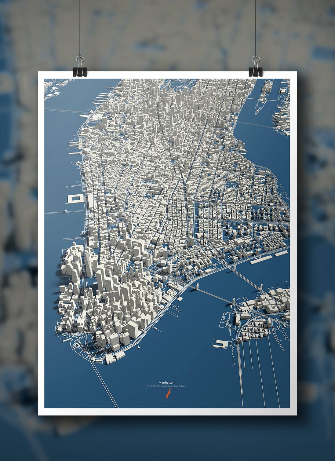 Printable Newyork City Prints City Layout of New York | Etsy