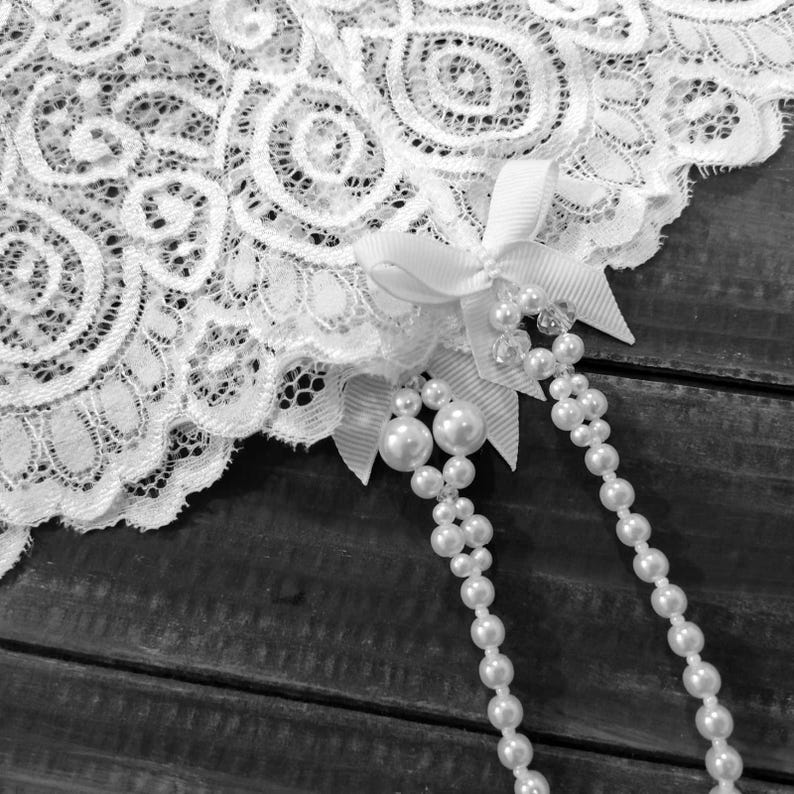 Pearl G String Panties Black Crotchless Seductive Lingerie Women's ...