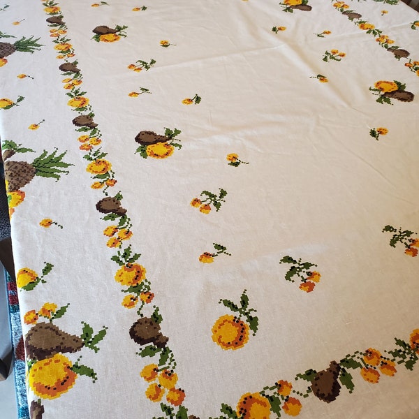 Pineapple Tablecloth - Etsy
