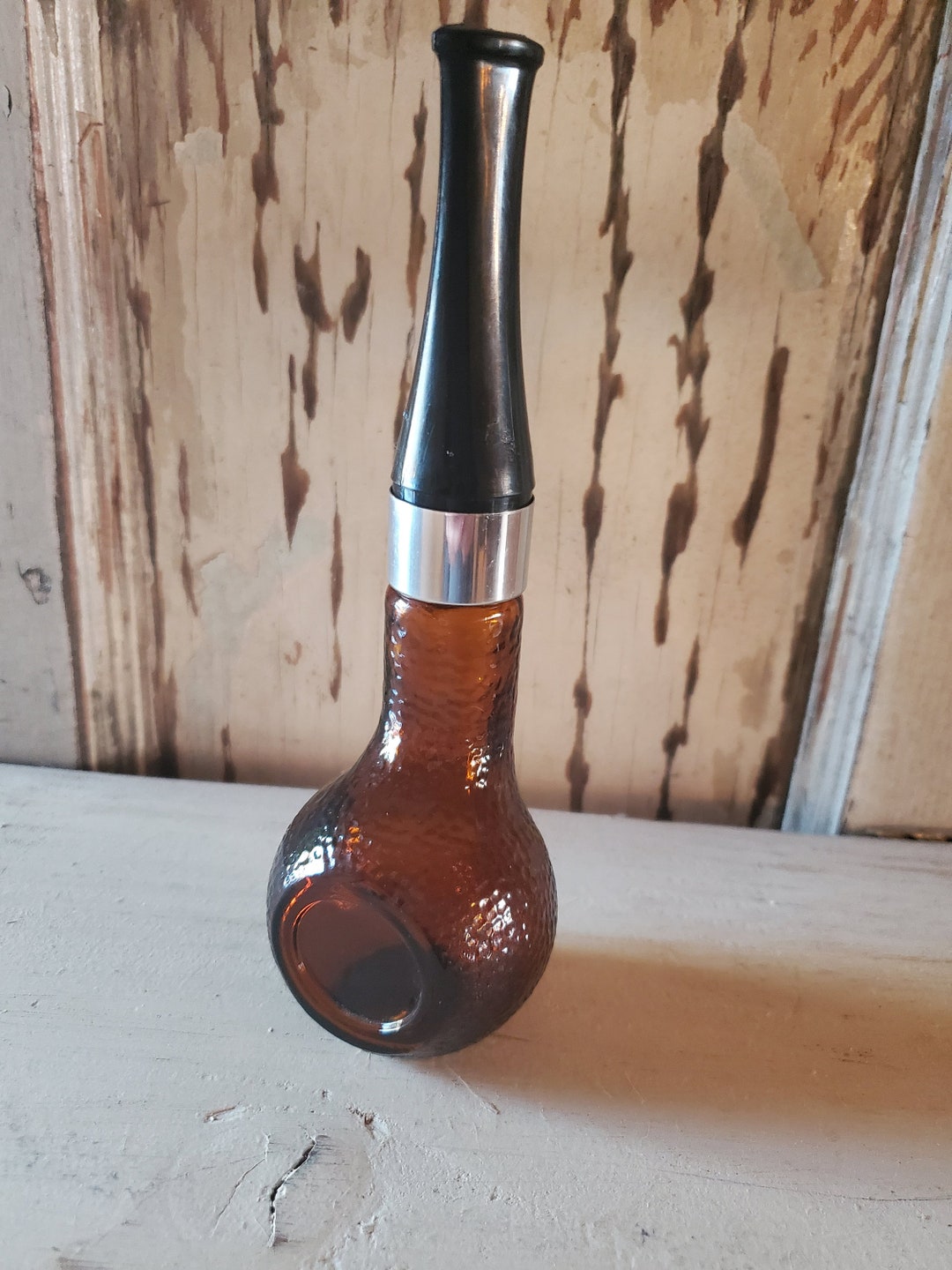 Vintage Avon Pipe Bottle - Etsy