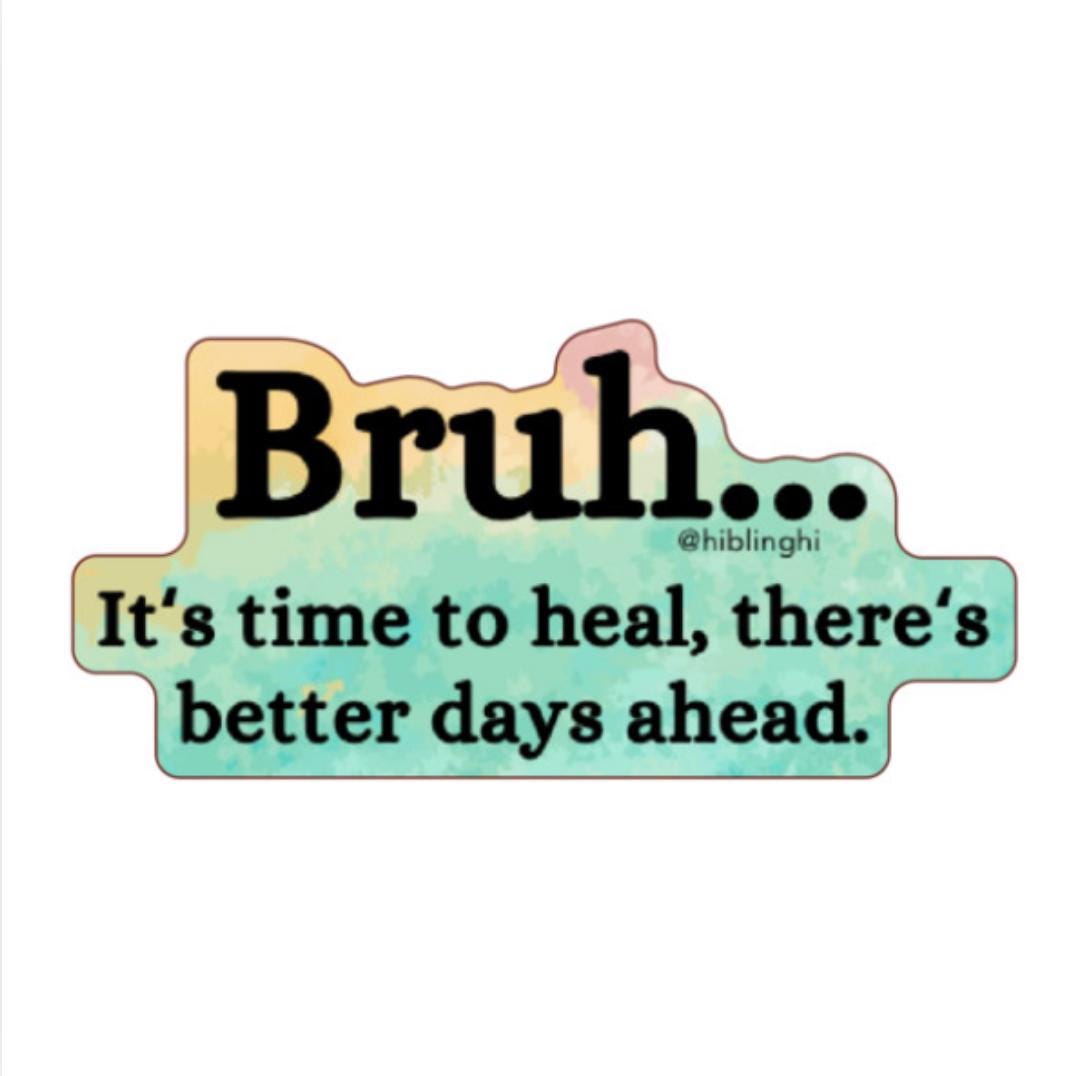 Bruh Die Cut Vinyl Sticker, Hawaii Sticker - Etsy