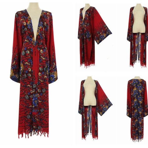 Fringed Kimono - Etsy