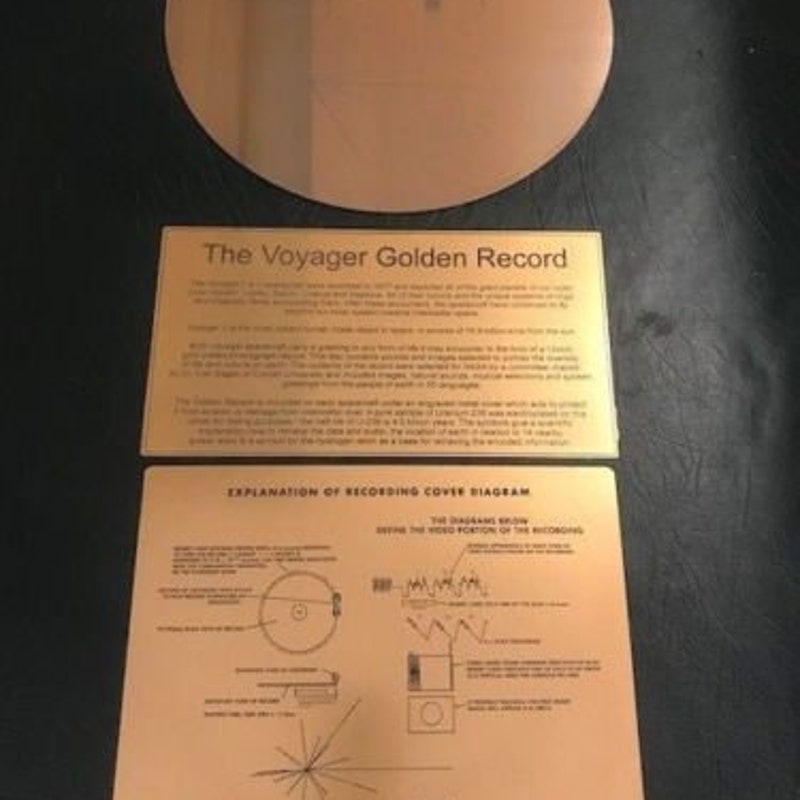 Golden Record - Etsy