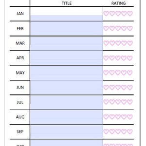 Printable Library Card Bookmark | Book Club Reading List - Etsy