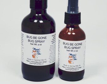 Natural Bug Spray - Etsy